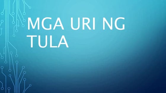 Filipino 9 Tula | PPT