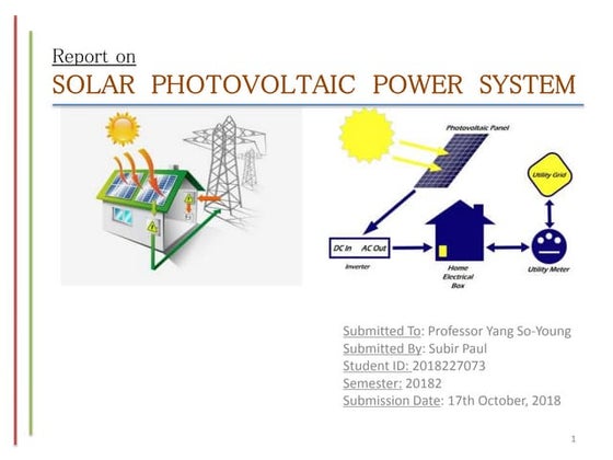 1.introduction to Solar Energy | PPT