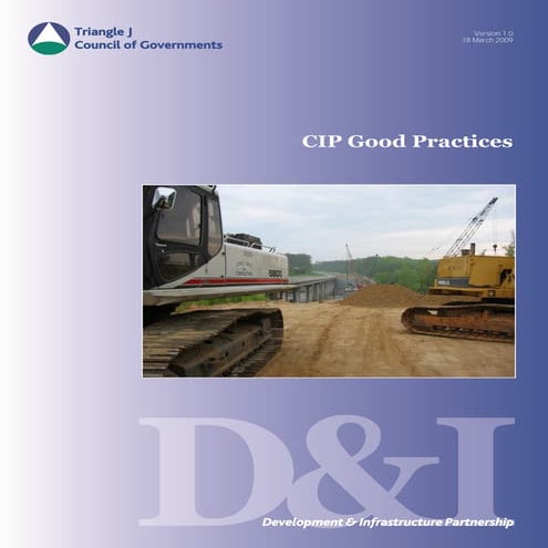 Best Practices for Capital Improvement Programs | PDF