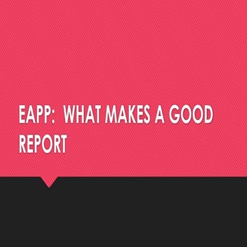 REPORT AND ITS PARTS FOR EAPP 2ND QUARTER.pptx
