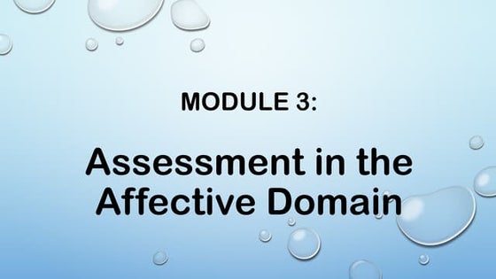 Development of assessment tools | PPT