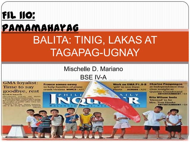 Pangawing || Pangawil | PPTX