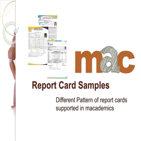 Report cardsamples | PPT