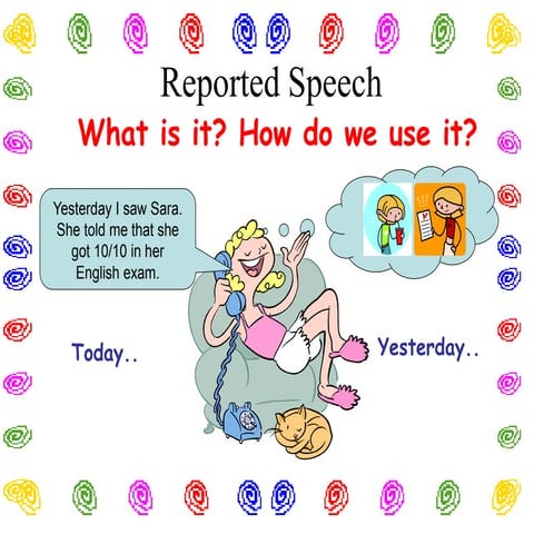 Direct and Indirect Speech Notes | PDF