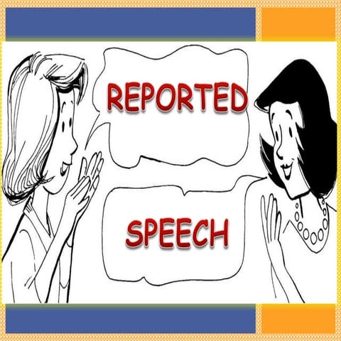 Reported speech | PPTX