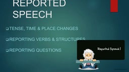 Reported Speech | PPT