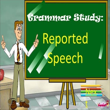 REPORTED SPEECH.pptx IN DETAILS FOR KIDS | PPTX