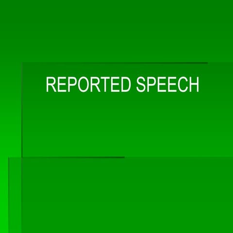 REPORTED SPEECH AFFIRM AND NEGATIVE.pptx