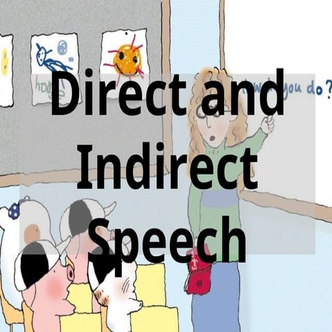REPORTED SPEECH (DIRECT AND INDIRECT).ppt