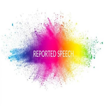 Reported Speech PPT.pptx ENGLISH GRAMMAR CLASS 9 | PPTX