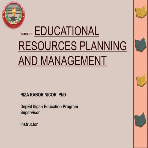 REPORT EDUC RESOURCE.pptxgfgdfgdfgdfgfgdfgd | PPTX