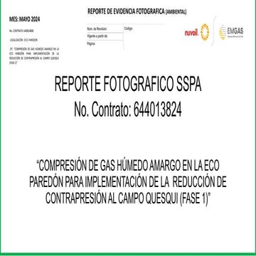 SSPA PEMEX AMBIENTAL PROTECCION AMBIENTAL | PDF