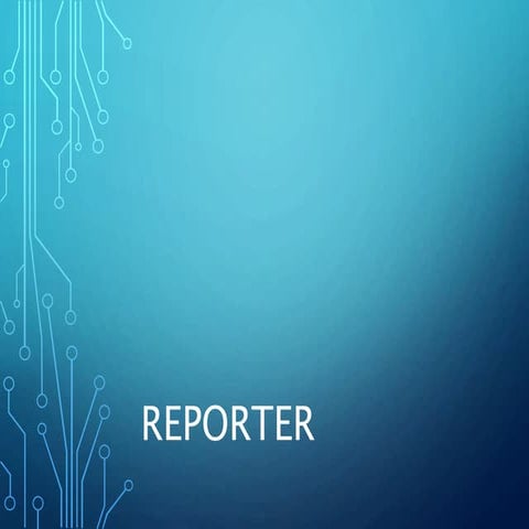 REPORTER.ppt