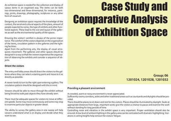 Case study on nike showroom | PPTX