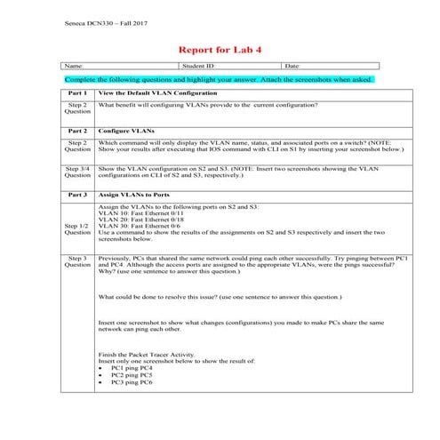 Report for lab 4 2017 | PDF