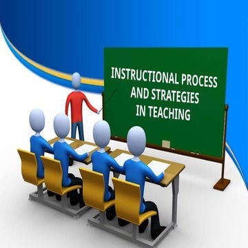 INSTRUCTIONAL PROCESS AND STRATEGIES IN TEACHING | PPTX