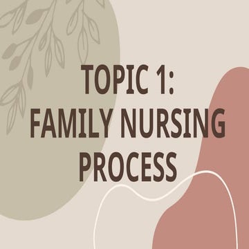 FAMILY NURSING CARE PLAN | PPTX