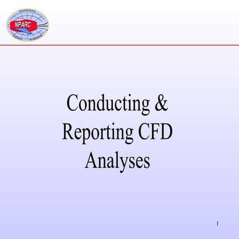 Reporting ov conducting cd analysiss.ppt