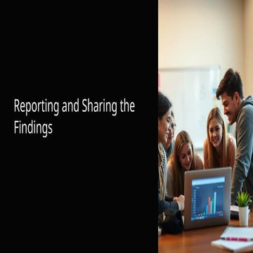 Reporting-and-Sharing-the-Findings for the Qualitative research | PPTX