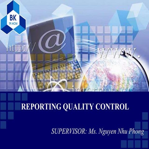 Reporting quality-control | PPTX
