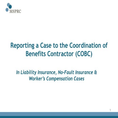 Mrc White Paper Mmsea Section 111 | PPSX