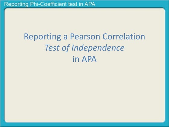 Writing up your results – apa style guidelines | PDF | Educational ...