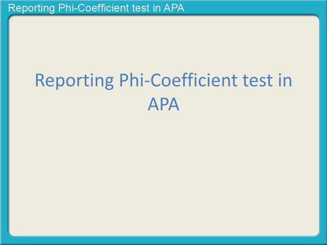 Reporting Spearman Rho In Apa Reporting Spearman Rho In Apa