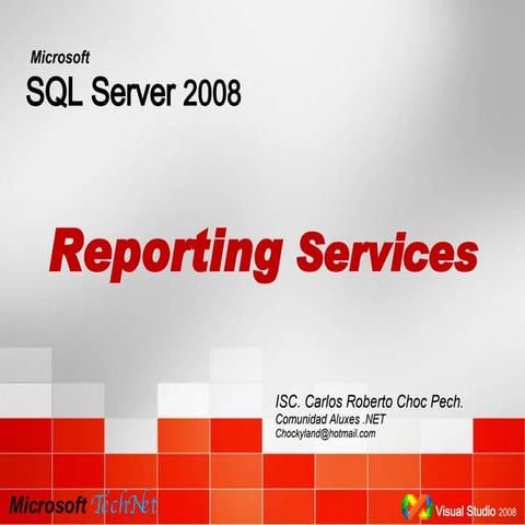SQL Server Reporting Services 2008 | PPT