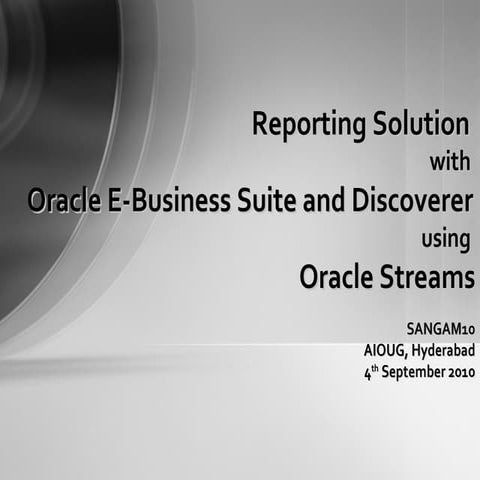 Reporting Solution | PPT