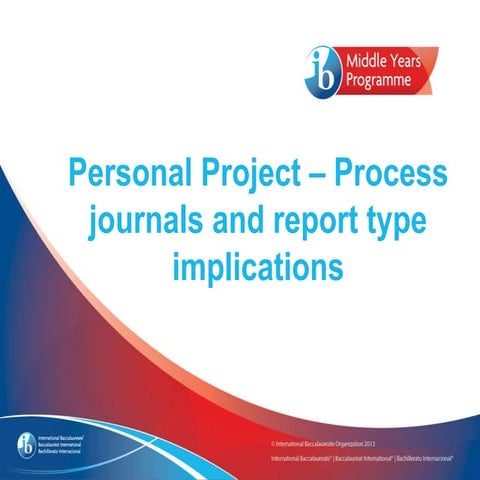 Reporting stage without video | PPT