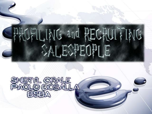 Recruitment & Selection process in Tesco | PPTX