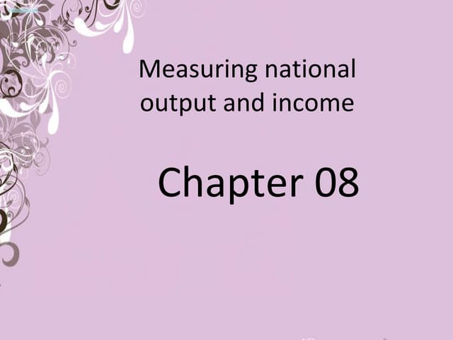 Chapter 1 economic development (1) | PPT
