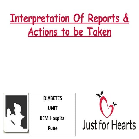 Medical checkup report interpretation with action | PPT | Heart and ...