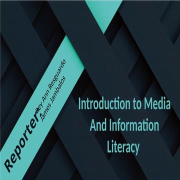 Report James Rey Annfgtsdhrryheeaewawaetwetwwtwt | PPTX