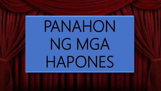 PAKSA: Panitikan sa Panahon ng Hapones: Tanaga at Haiku | PDF