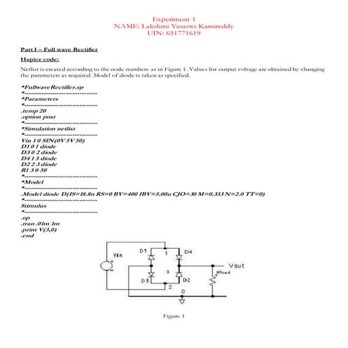 ECE 468 Lab Project 1 | DOCX