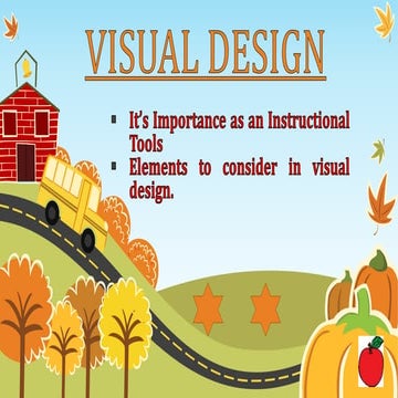 Importance of visual design; Integration of Multimedia and Hypermedia ...