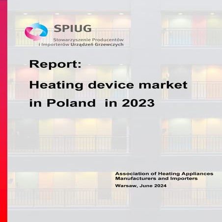 REPORT: Heating appliances market in Poland 2023 | PDF
