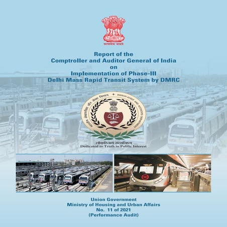 Report No.11 of 2021 - Performance Audit on Implementation of Phase-III ...