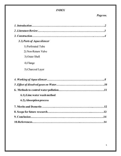 Aeration and Types of Aerators | PPTX