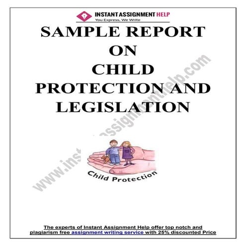 Report of Child Protection and Legislation | PDF