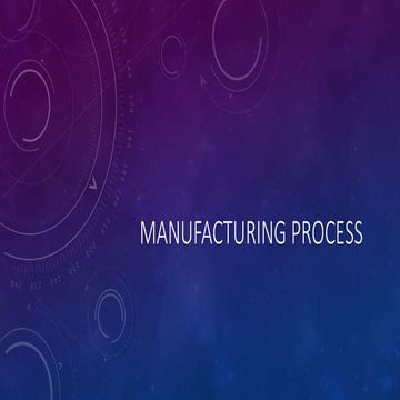 Engineering Management: Process Management | PPTX