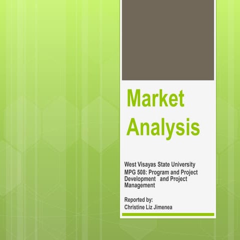 Market Analysis for Rural Project Development and Management | PPTX