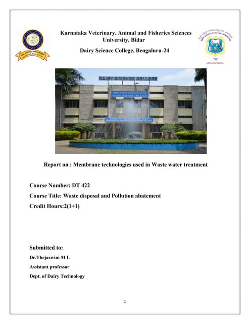 Continuous stirred tank reactor (CSTR ) | PDF