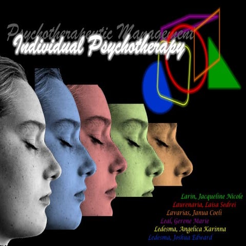 Individual Therapy | PPTX | Mental Health | Diseases and Conditions