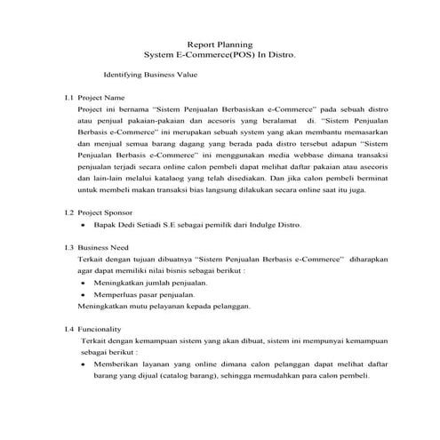 Contoh proposal skripsi | DOC