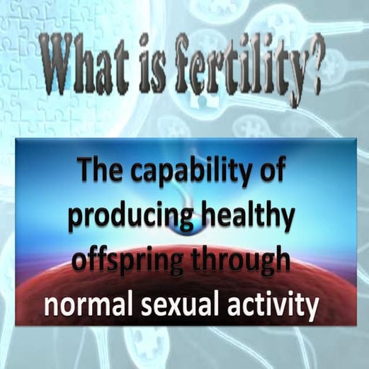 Genetics (human fertility) | PPT