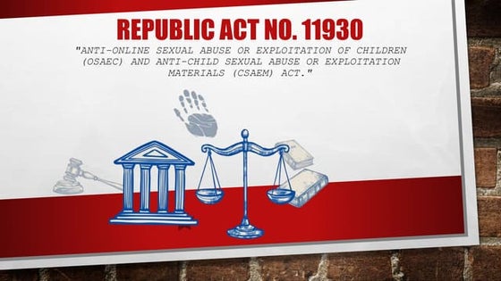 Republic Act 7610 | PPT