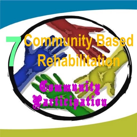 Community Based-Rehabilitation | PPT