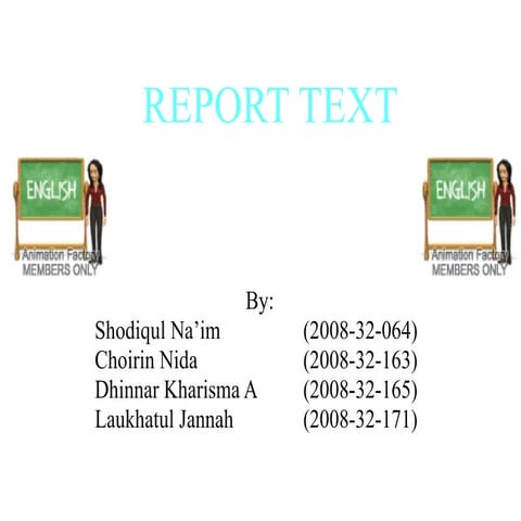 Report text | PPT